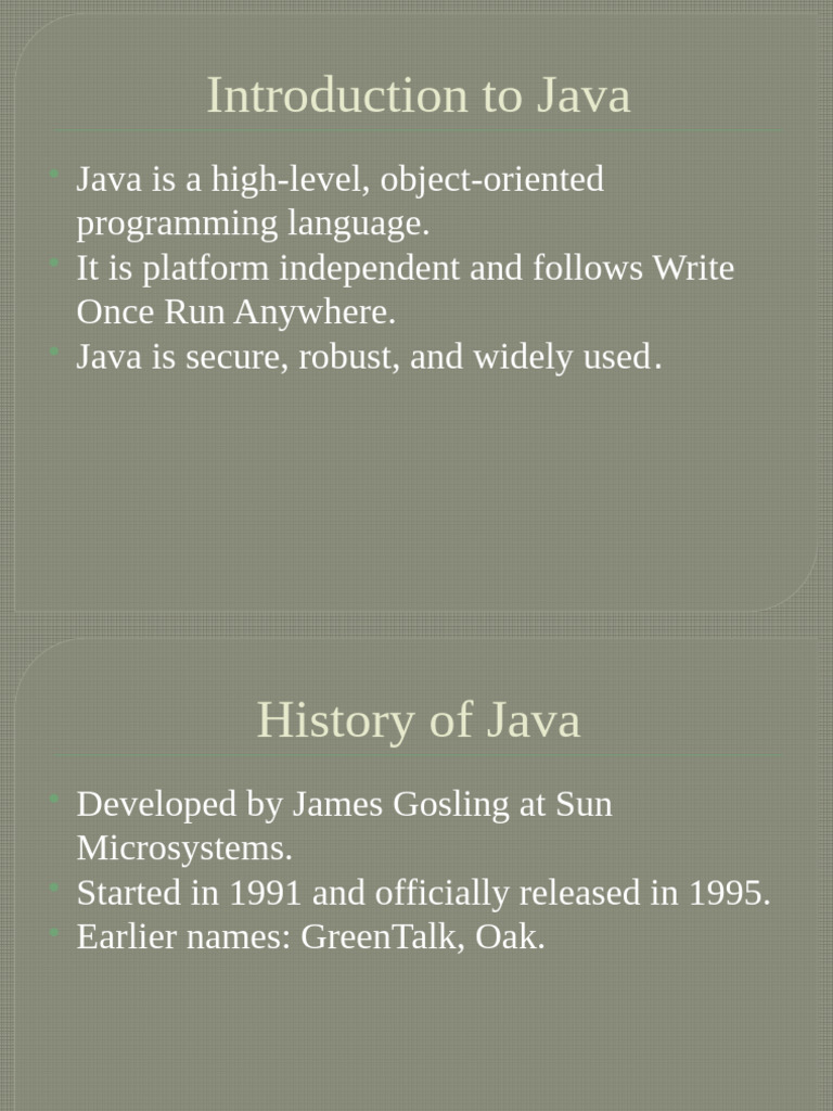 Comprehensive Guide to Java Programming | PDF