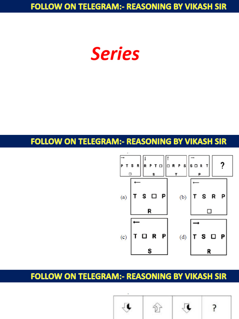 Non Verbal Series Analogy Mirror and Water Image | PDF