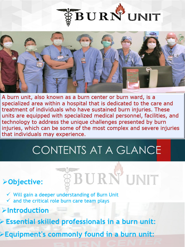 Burn Care Unit by Najim Part1-2 | PDF | Burn | Physical Therapy