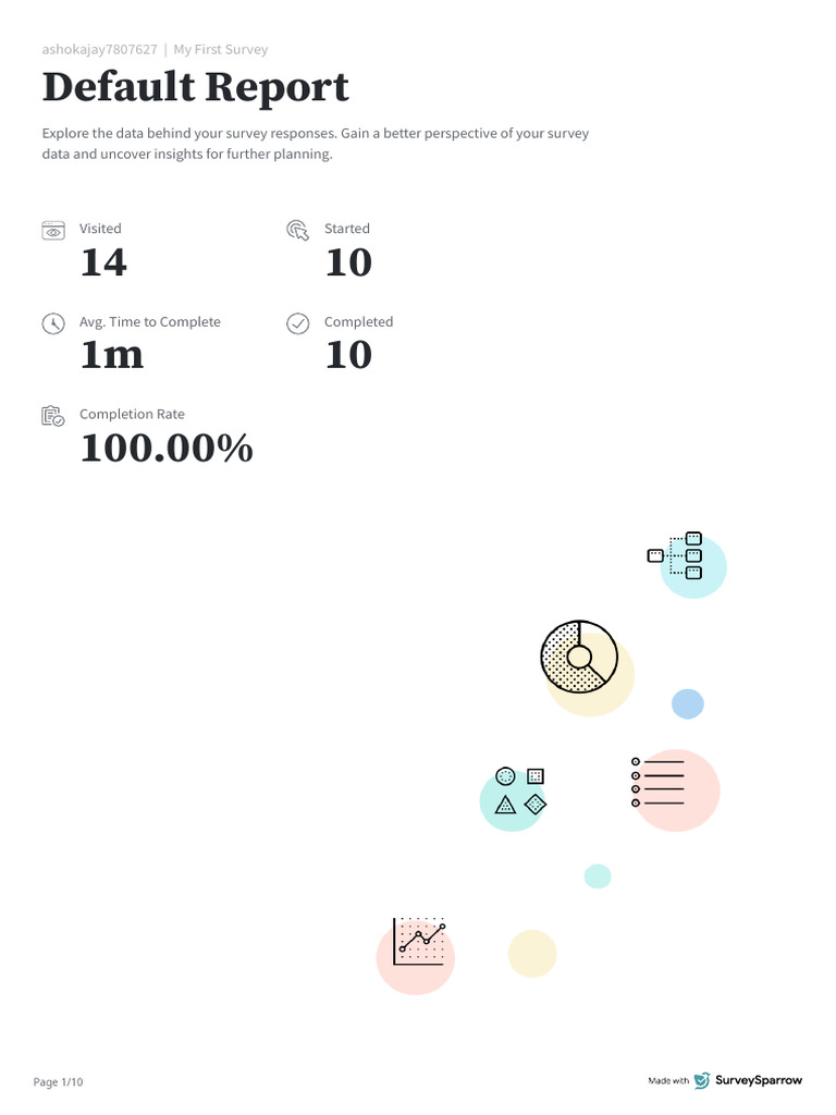 Default Report - My First Survey - 17 January 2026 | PDF | Social ...