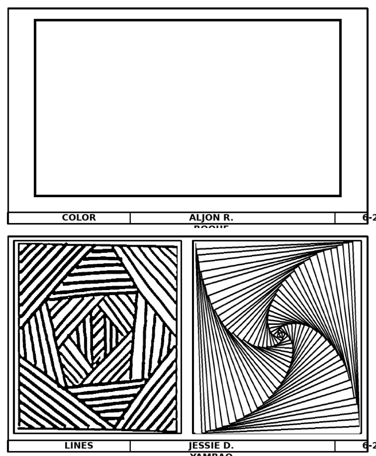 1st Art Work - Lines | PDF