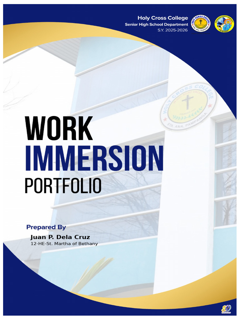 Work Immersion Program Overview | PDF | Learning | Knowledge