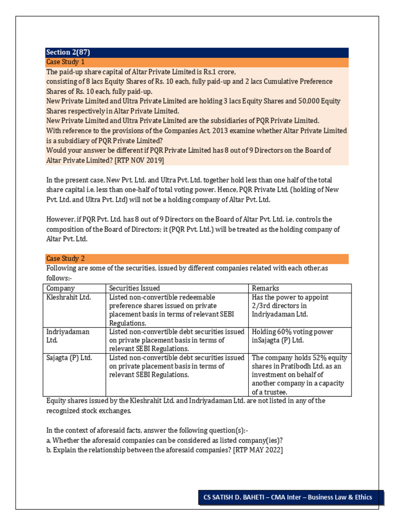 Business Law Case Studies Analysis | PDF | Trademark | Loans