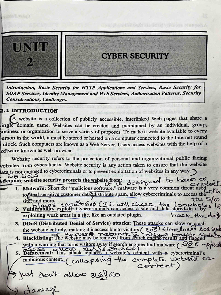 Cyber (Unit2) | PDF