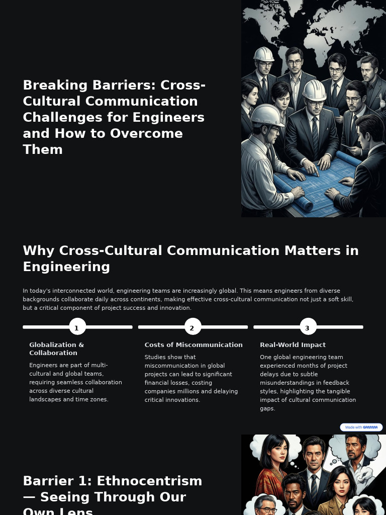 Breaking Barriers Cross Cultural Communication Challenges For Engineers ...