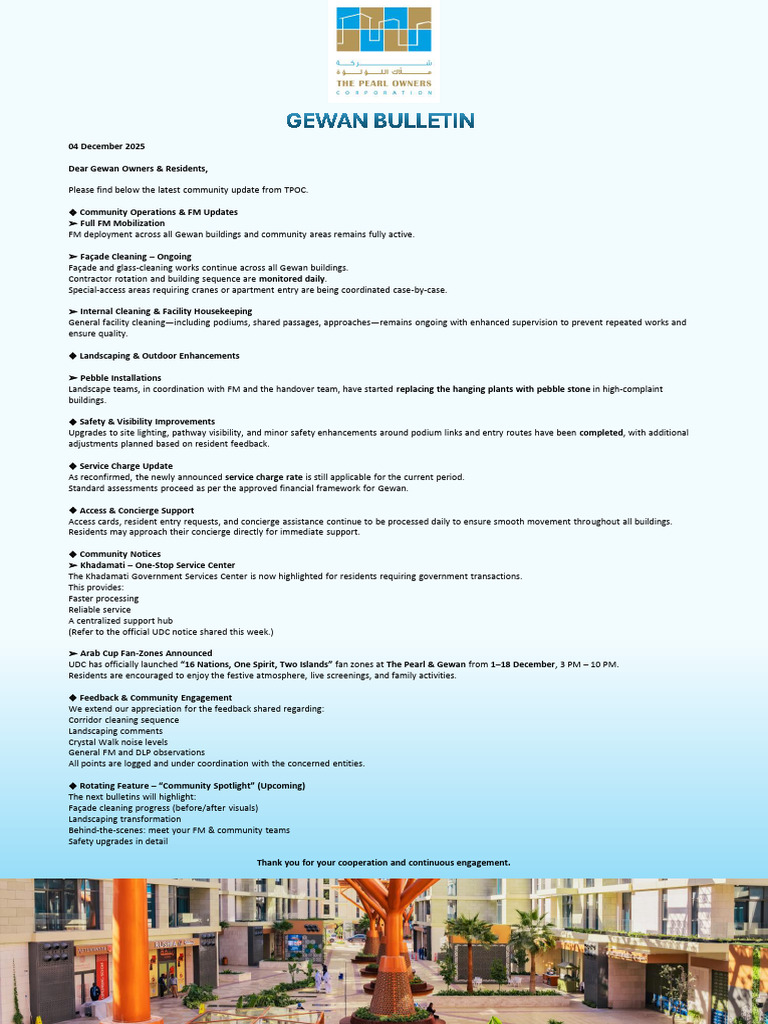 Gewan Community Update - December 2025 | PDF