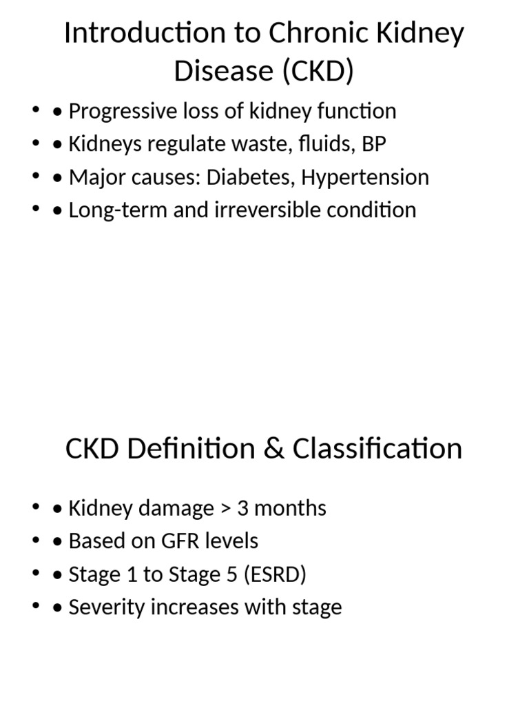 CKD With Diagrams Hemodialysis | PDF