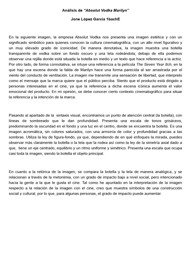 Analísis de Absolut Vodka.pdf | PDF