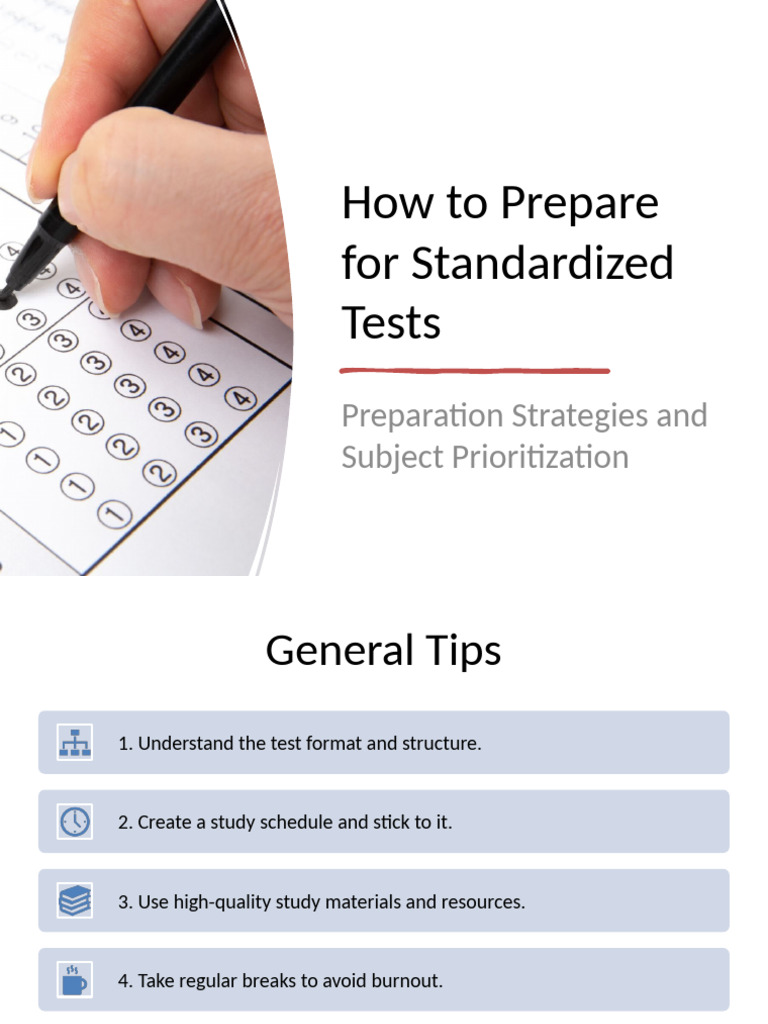 Standardized Test Prep Strategies | PDF
