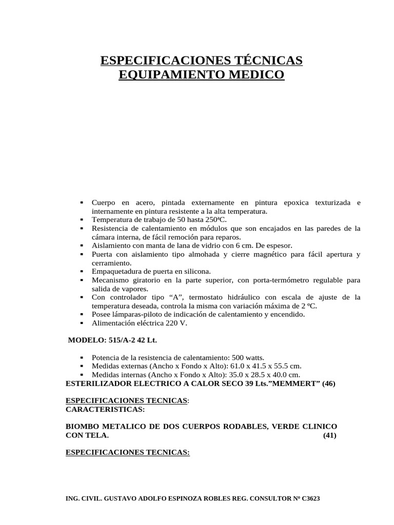 Equipamiento Instrumental Tupac Amaru | PDF | Materiales | Ingeniería mecánica
