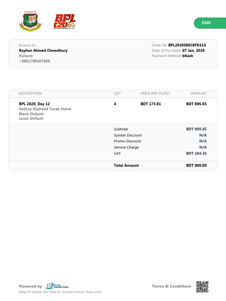 BPL20265E0C8FD315 Invoice | PDF