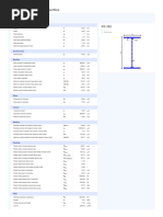 IPE 330 Cross-Section Properties | PDF | Structural Engineering ...