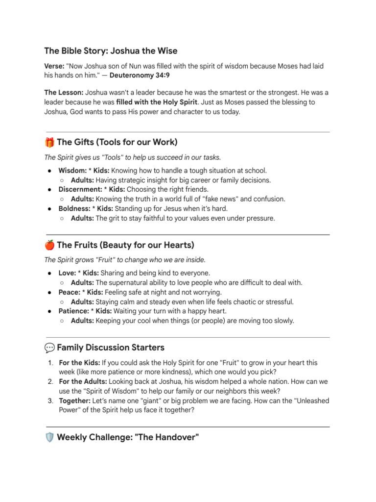 Unleashed Spirit_ Home Summary | PDF