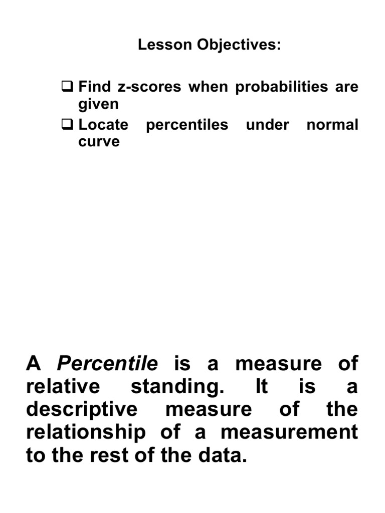 Normal Distribution Lesson 5 | PDF
