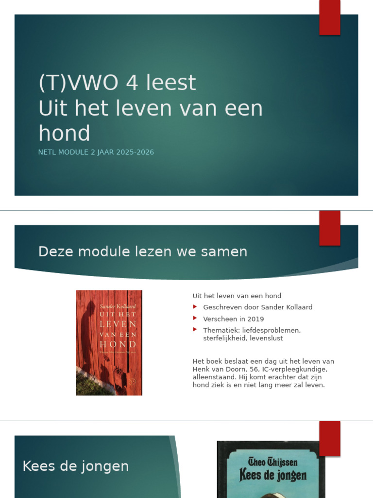 TVWO 4 Leest Uit Het Leven Van Een Hond | PDF