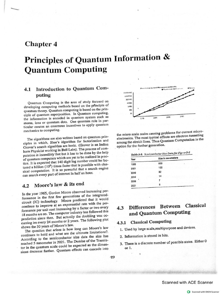 PHYSICS M5 - Quantum Computing | PDF