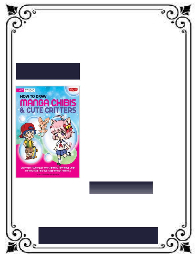 How to Draw Manga Chibis Cute Critters Discover techniques for creating ...