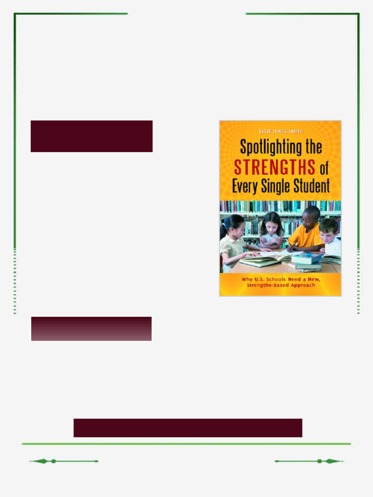 Spotlighting the Strengths of Every Single Student Why U S Schools Need ...
