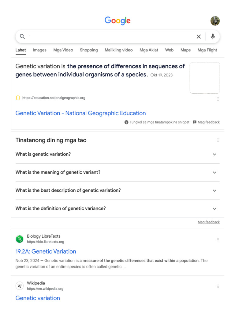 Understanding Genetic Variation Explained | PDF | Genetics | Genetic ...