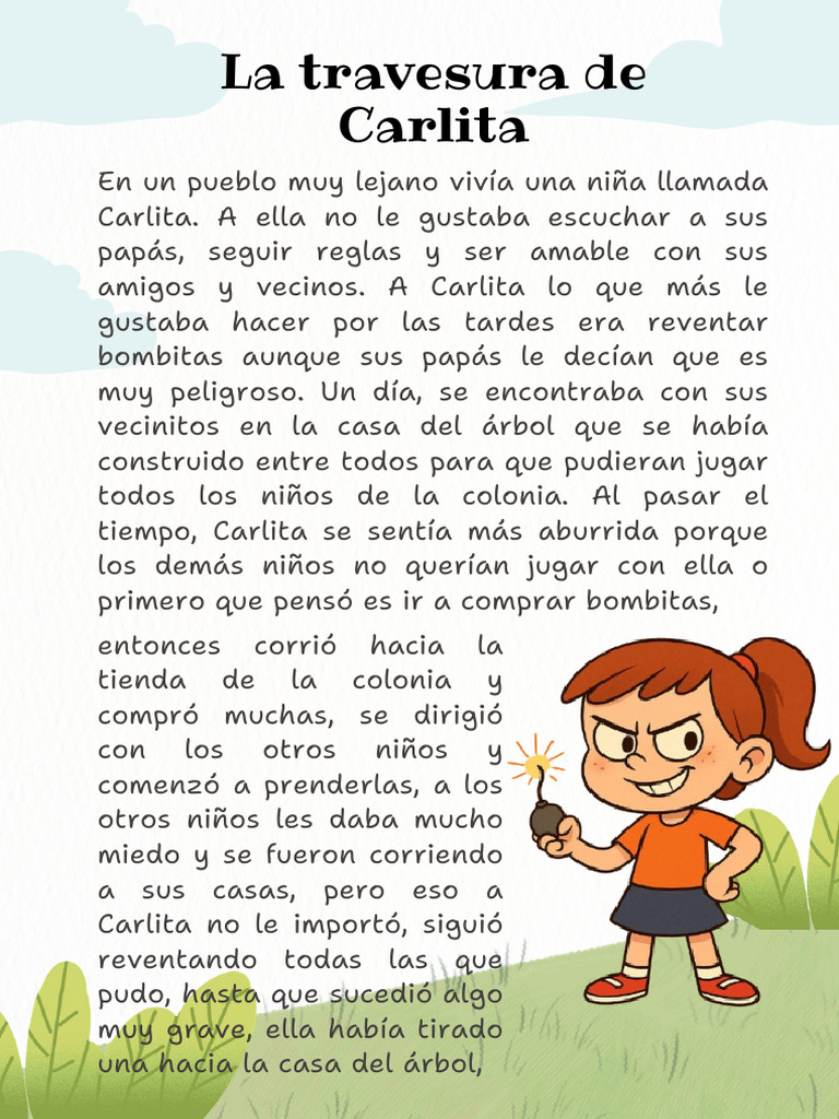 La Travesura de Carlita - Tamayo Canul y Che Chan | PDF