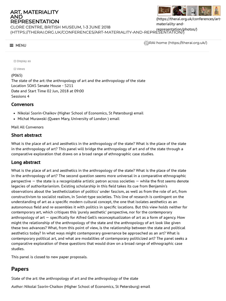 Anthropology of Art and State Relations | PDF | Anthropology | Kazakhstan