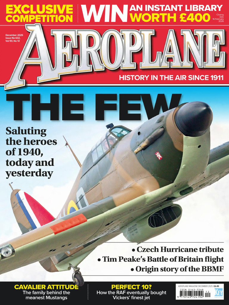 Aeroplane Historical Aircraft Magazine 2025-12 | PDF