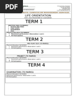 Life Orientation Assessment Plan 2025 | PDF
