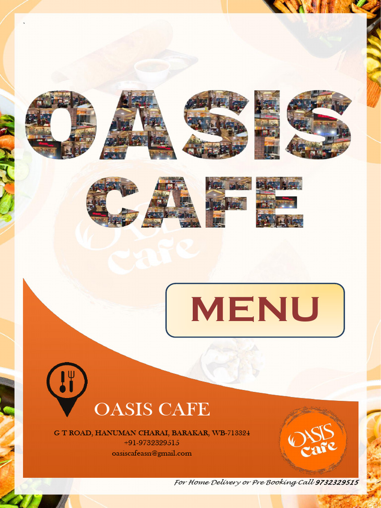 Oasis-Cafe-Menu-2024-03-10 | PDF | Salad | Hamburgers