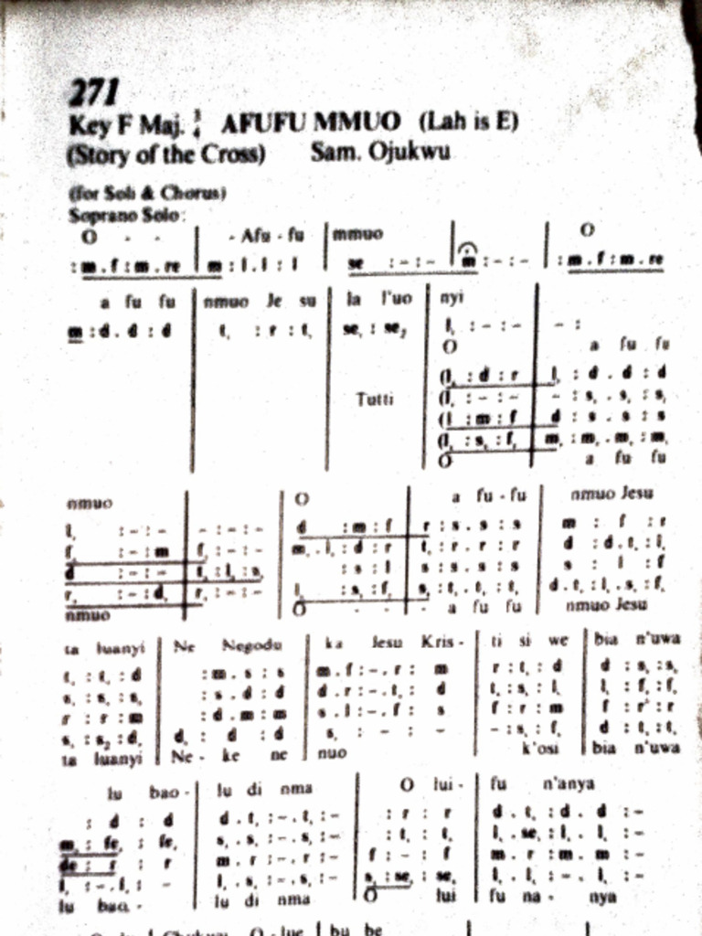 Sam Ojukwu - Afufu Mmuo | PDF