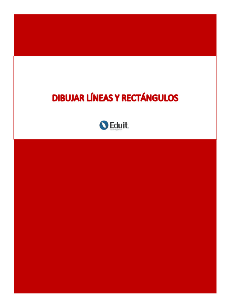 Practica 1.Dibujar Líneas y Rectángulos | PDF