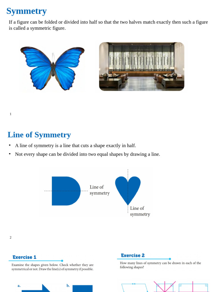Understanding Symmetry in Shapes | PDF