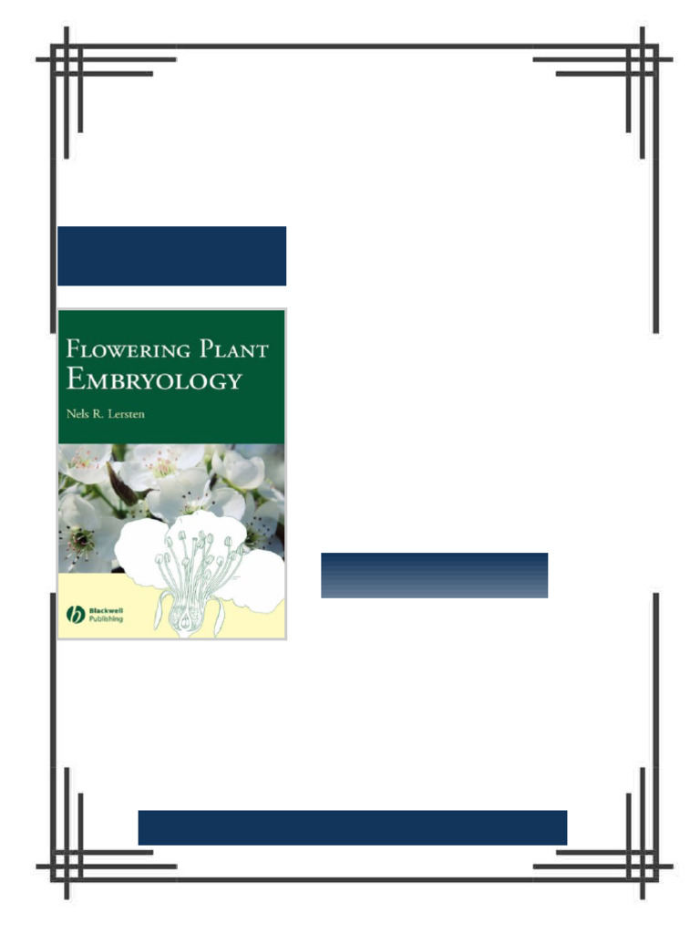 Flowering plant embryology with emphasis on economic species 1st ed ...