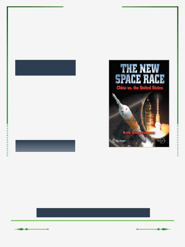 The new space China vs the United States 1st Edition Erik Seedhouse ...