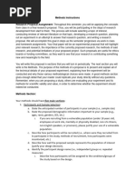 Experimental Research Template Guide | PDF | Experiment | Methodology