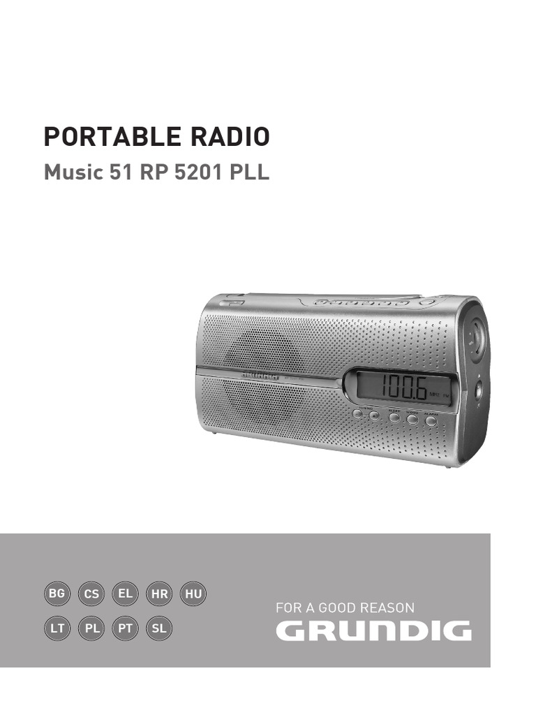 Grundig Music 51 RP 5201 PLL Radio | PDF