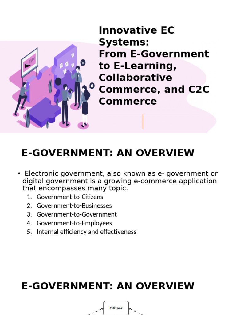 E-Government and E-Learning Innovations | PDF | Educational Technology ...