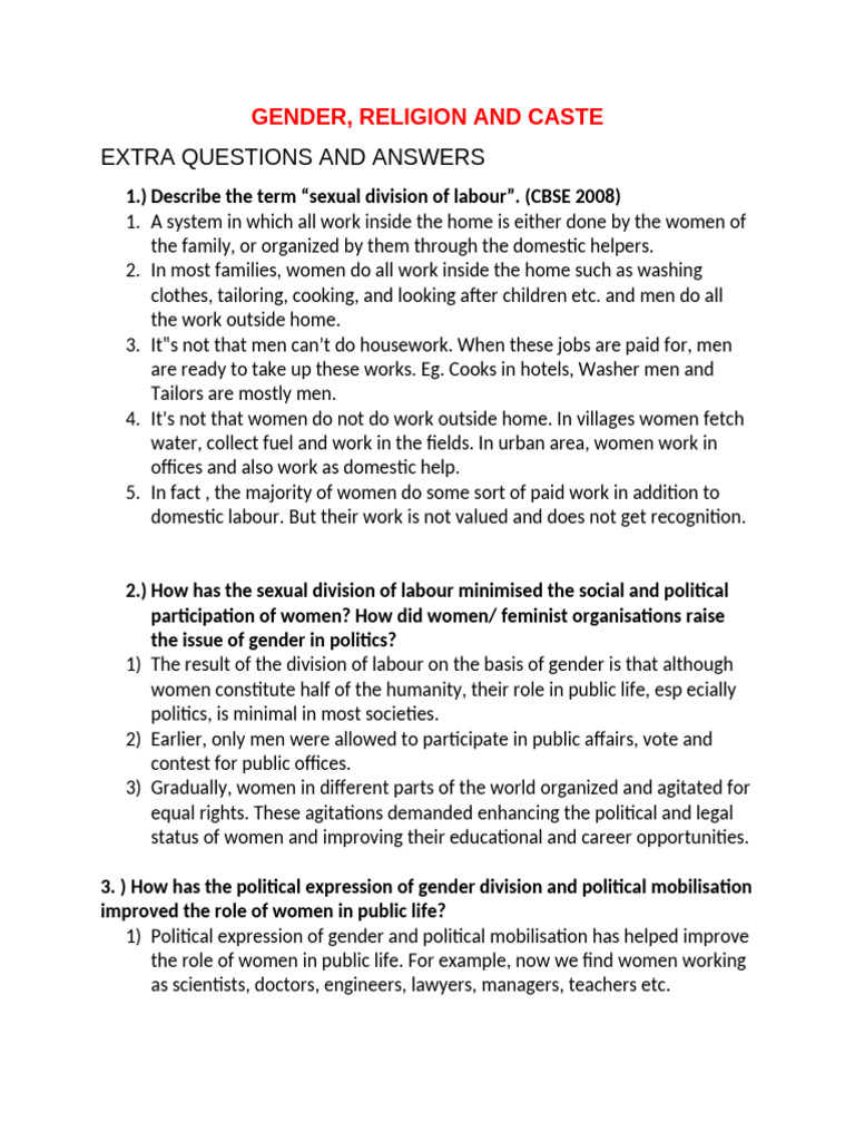 Gender, Religion, and Caste Dynamics | PDF | Caste | Religious Violence