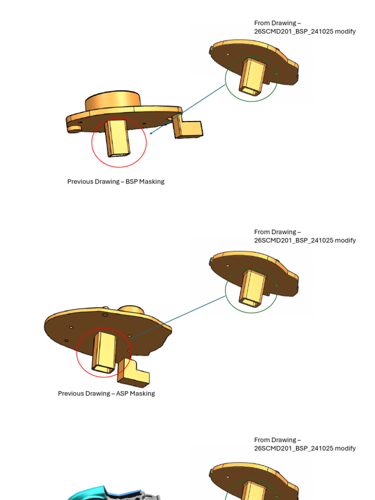 BSP and ASP Masking Modifications | PDF