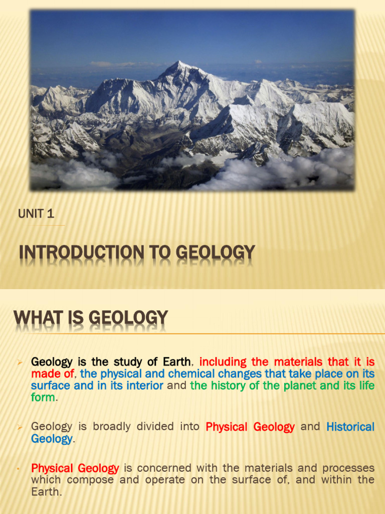1 Introduction | PDF | Rock (Geology) | Sedimentary Rock