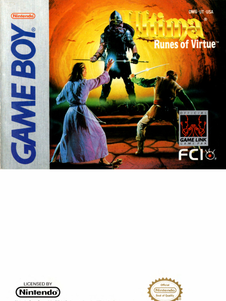Ultima - Runes of Virtue (USA) | PDF