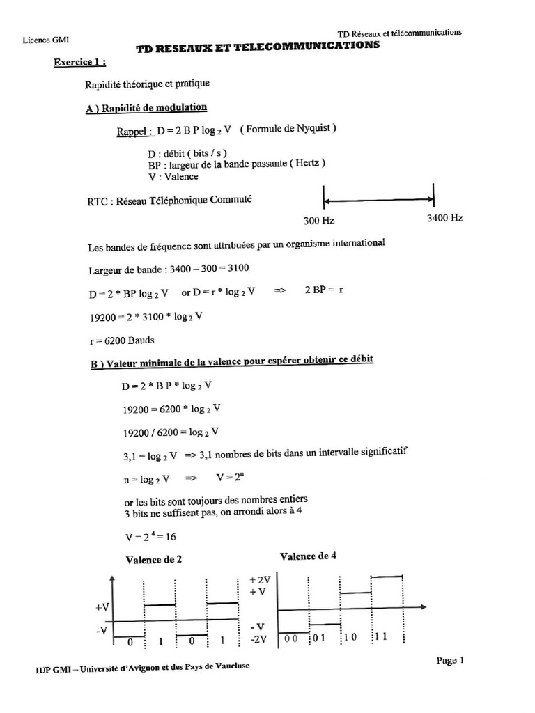 TD Réseaux Et Telecom | PDF