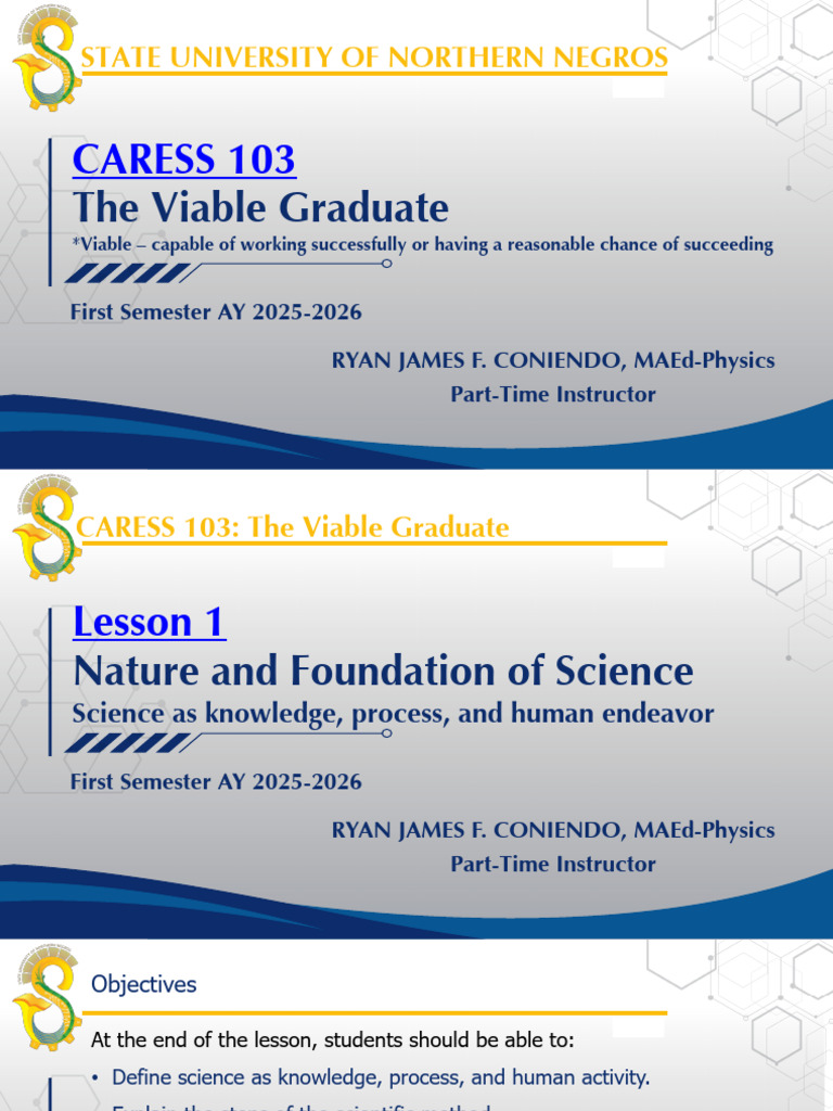 Understanding Science: Foundations & Methods | PDF | Science ...