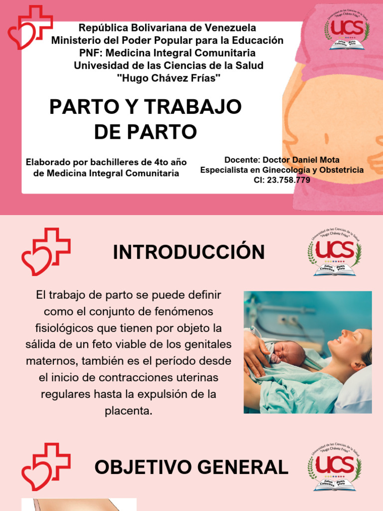 Fisiología del Parto y Trabajo de Parto | PDF | Parto | Obstetricia