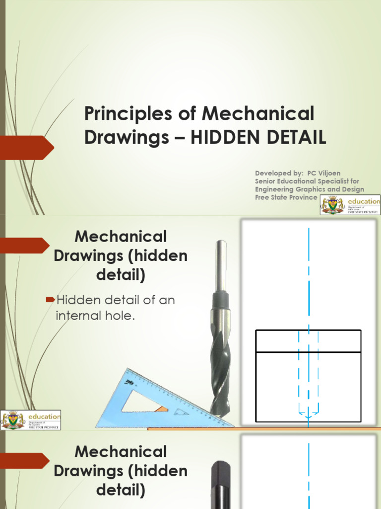 Hidden Details in Mechanical Drawings | PDF