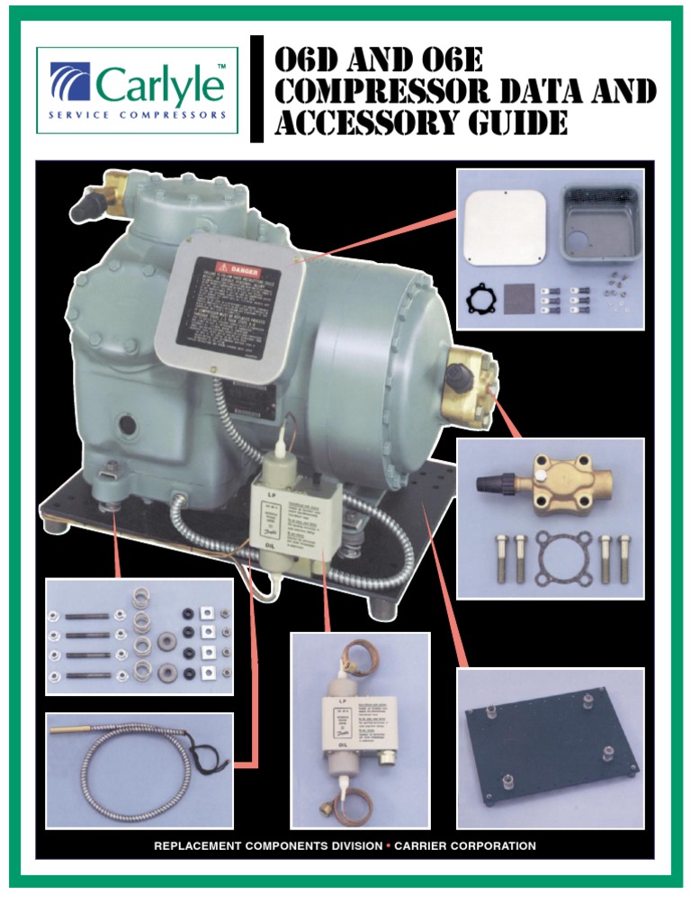 Carlyle 06D Compressors | PDF