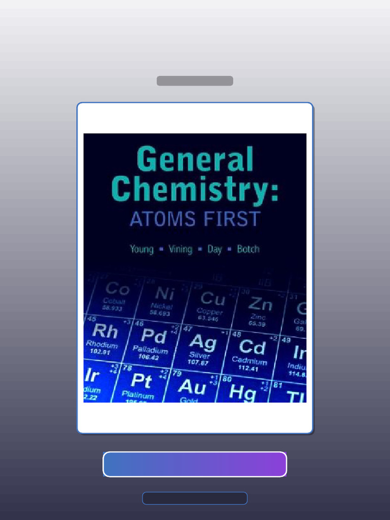 Test Bank for General Chemistry Atoms First 1st Edition Susan Young ...