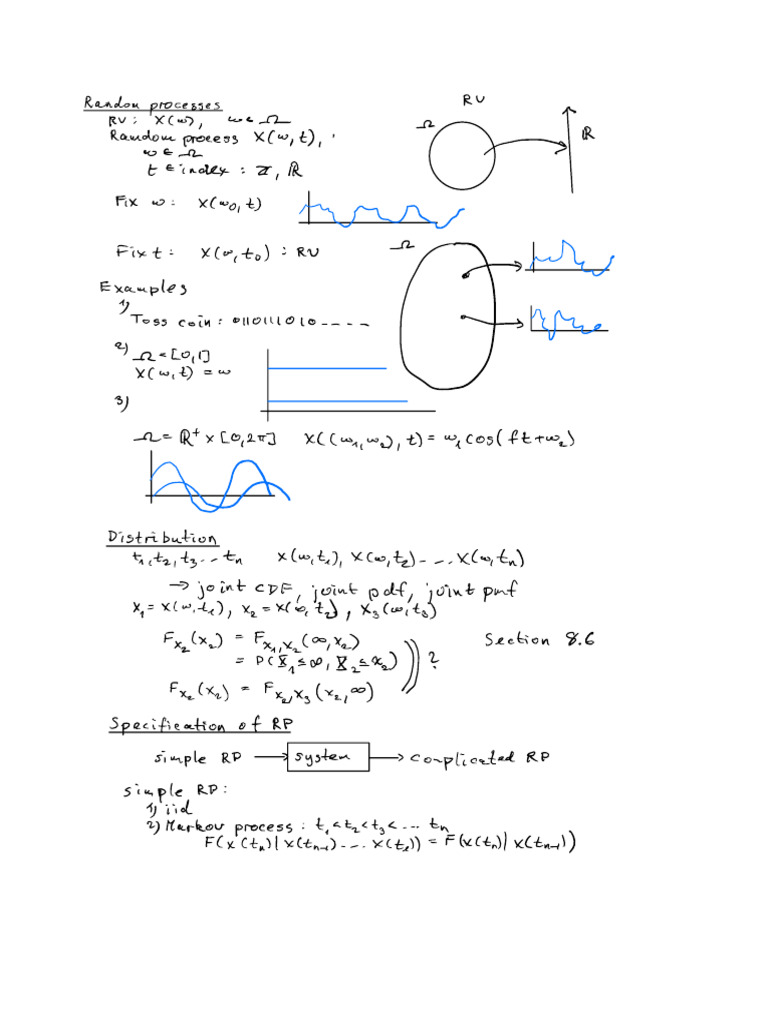 Random Processes F25 | PDF