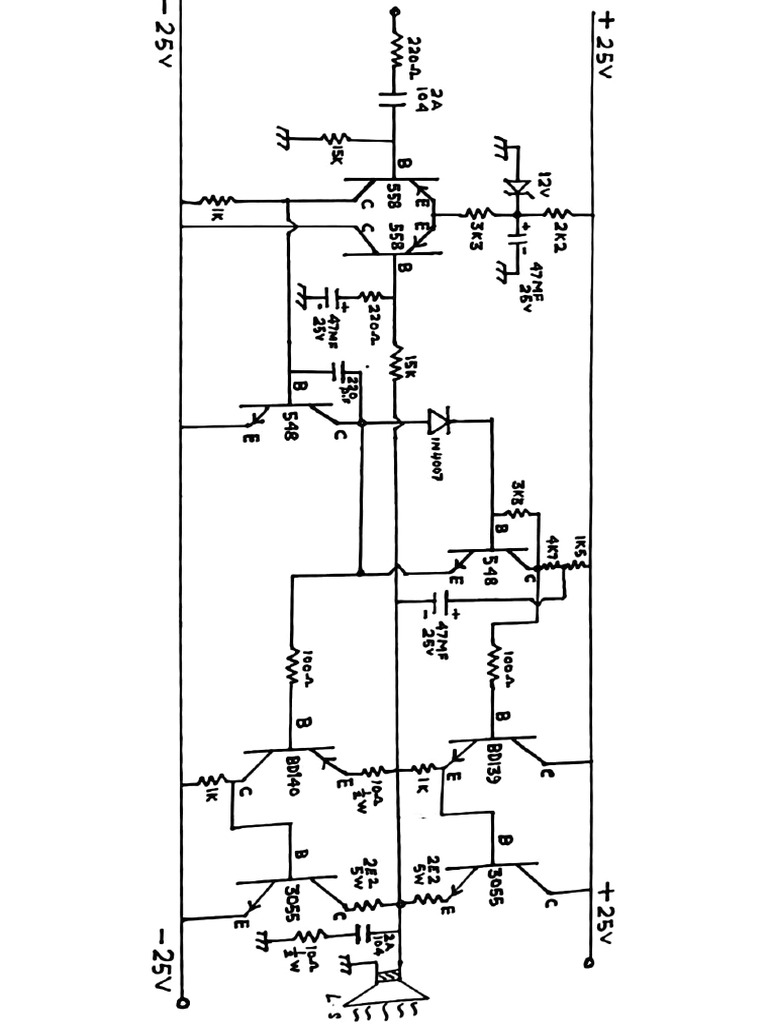 Amplifier Diagram | PDF