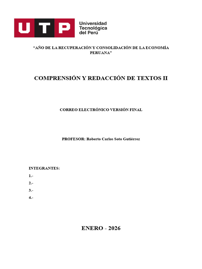 Correo Electrónico Modelo (TA1)-2026 | PDF | Agresión | Psicología Social