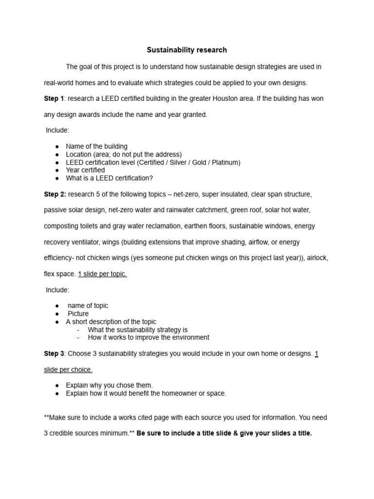 Sustainable Design Strategies Research | PDF | Sustainable Building ...